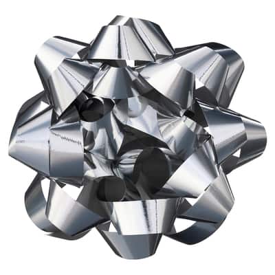 5.75" Silver Gift Bow By Celebrate It™ | Michaels
