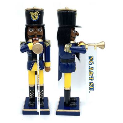 14" College Bugler Nutcracker, Color: North Carolina A&T | Michaels