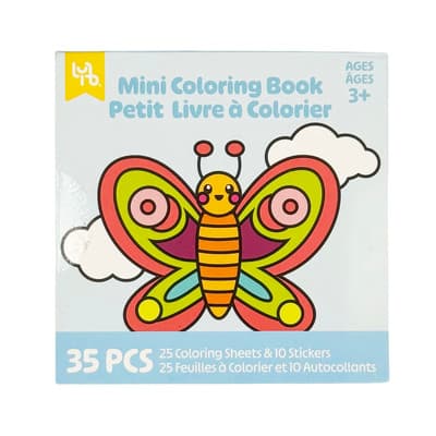 Petit livre de coloriage papillon Little Yellow Bicycle | Michaels