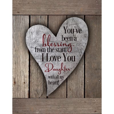 You've Been A Blessing Daughter Wall Plaque | Michaels