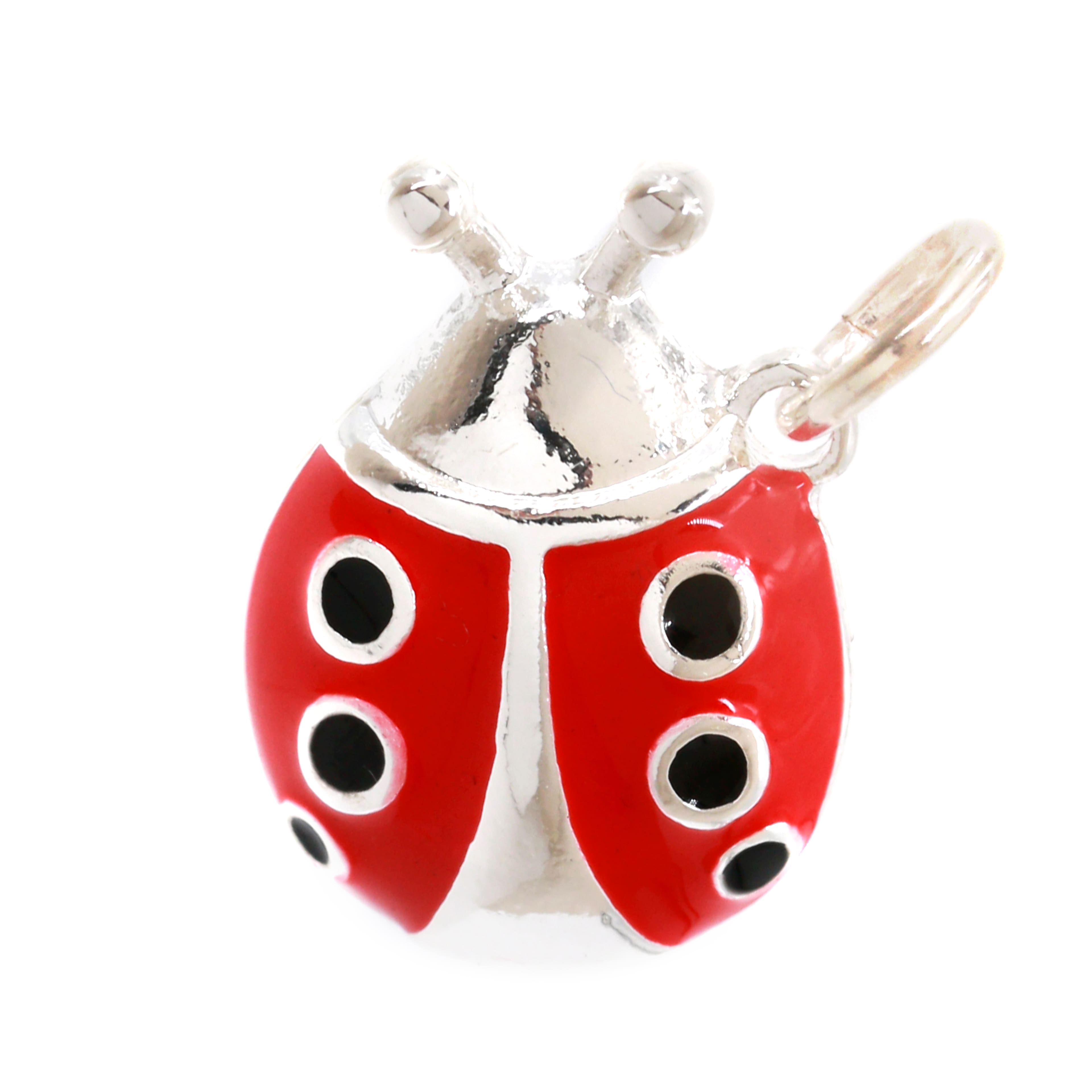 Silver Plated Ladybug Charm by Bead Landing™ | Michaels