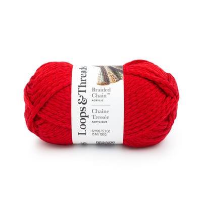 Braided Chain™ Yarn by Loops & Threads® | Michaels