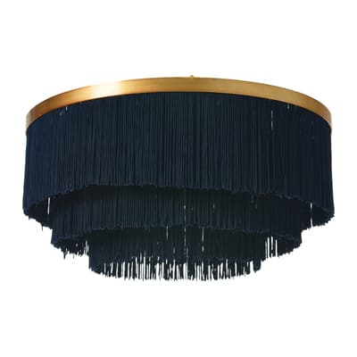 Hello Honey® 13.75" Round Flush Mount Fringe Light Fixture | Michaels