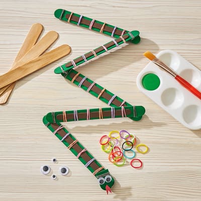 Craft Stick Snake | Projects | Michaels