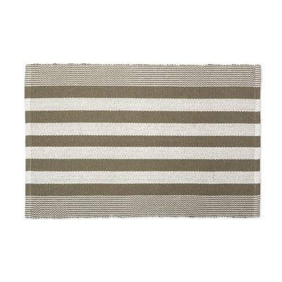DII® Artichoke Cabana Stripe Recycled Yarn Rug, 2ft. x 3ft. | Michaels