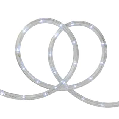 18ft. Pure White LED Outdoor Christmas Rope Lights | Michaels