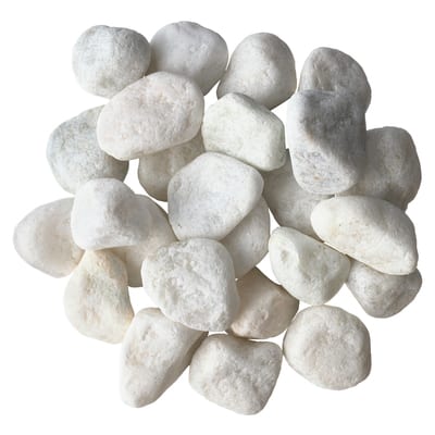 Buy in Bulk - 12 Pack: White Marble Rocks by Ashland™ | Michaels