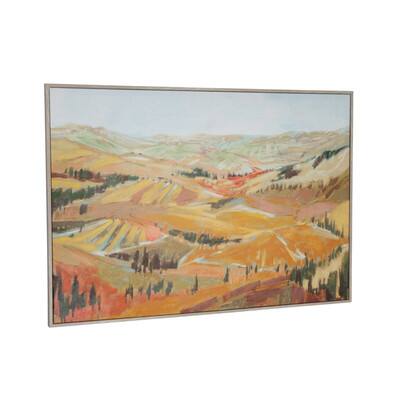 Hello Honey® Landscape Canvas Framed Wall Décor | Michaels