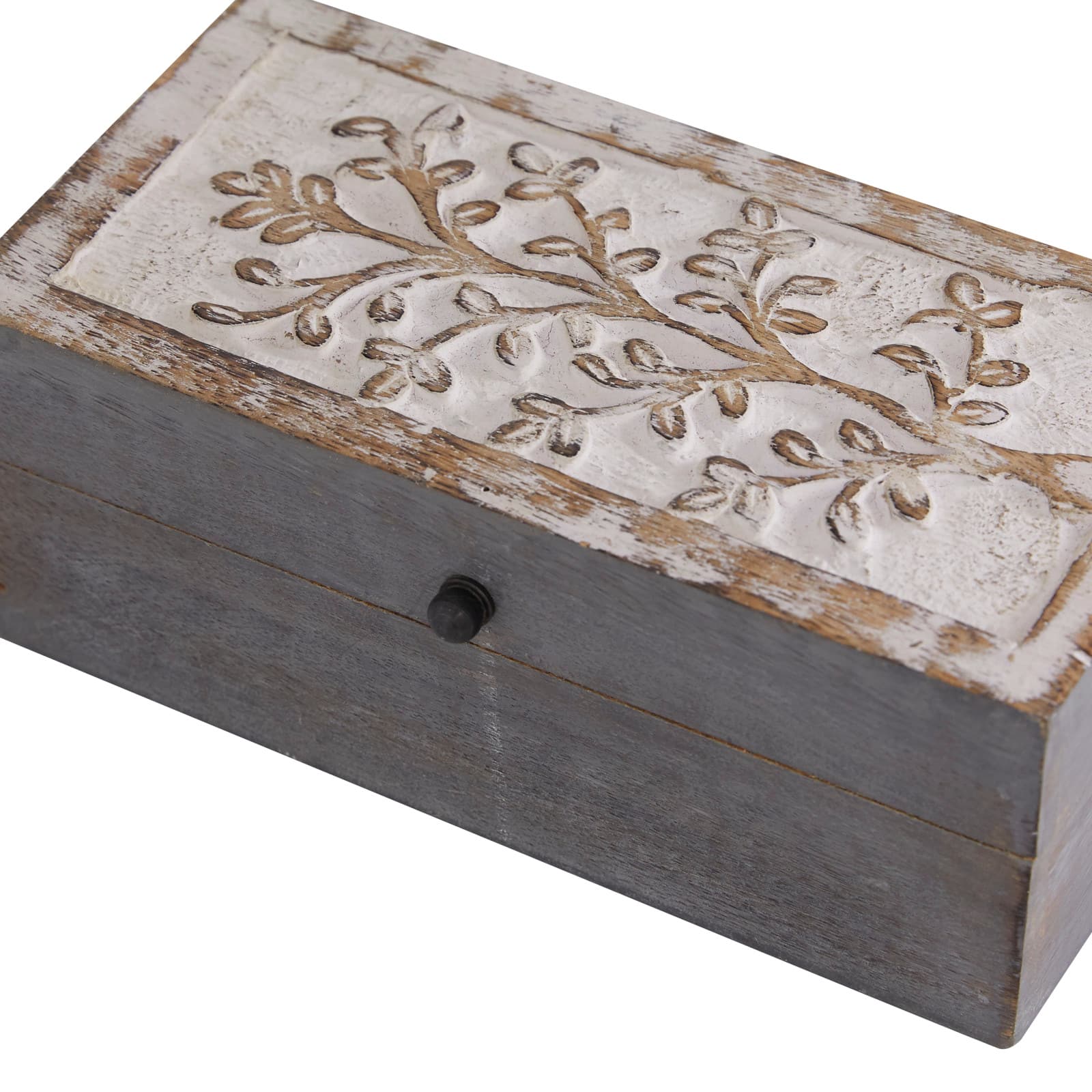Gray Mango Wood Country Cottage Box Set | Michaels