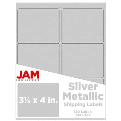 JAM Paper Adhesive Shipping Labels, 3.33" x 4" | Michaels
