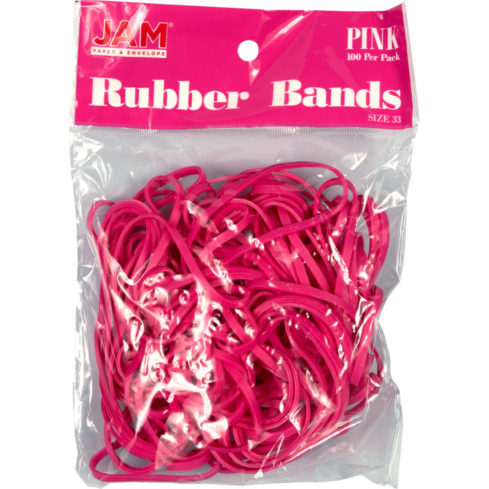 JAM Paper Size 33 Rubber Bands, 3 packs of 100ct. | Michaels