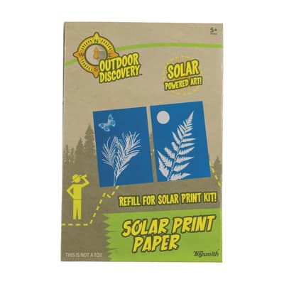 Toysmith® 5" x 7" Solar Print Paper Refill Pack, 12 Sheets | Michaels