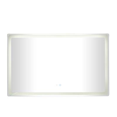 Clear Glass Modern Anti Fog Mirror, 51" x 1" x 32" | Michaels