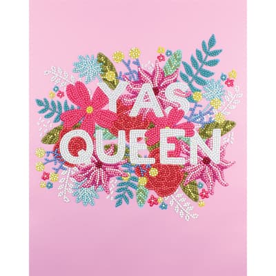 Camelot® Dots Yas Queen Diamond Painting Kit | Michaels