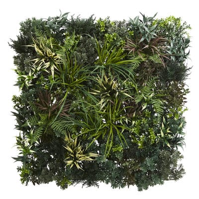 3ft. Greenery & Fern Wall Panel | Michaels