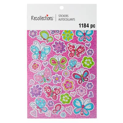 Recollections™ Teacher Sticker Book, Butterflies | Michaels