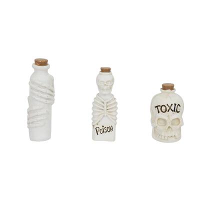 Mini Skeleton Potion Bottle Set by Ashland® | Michaels