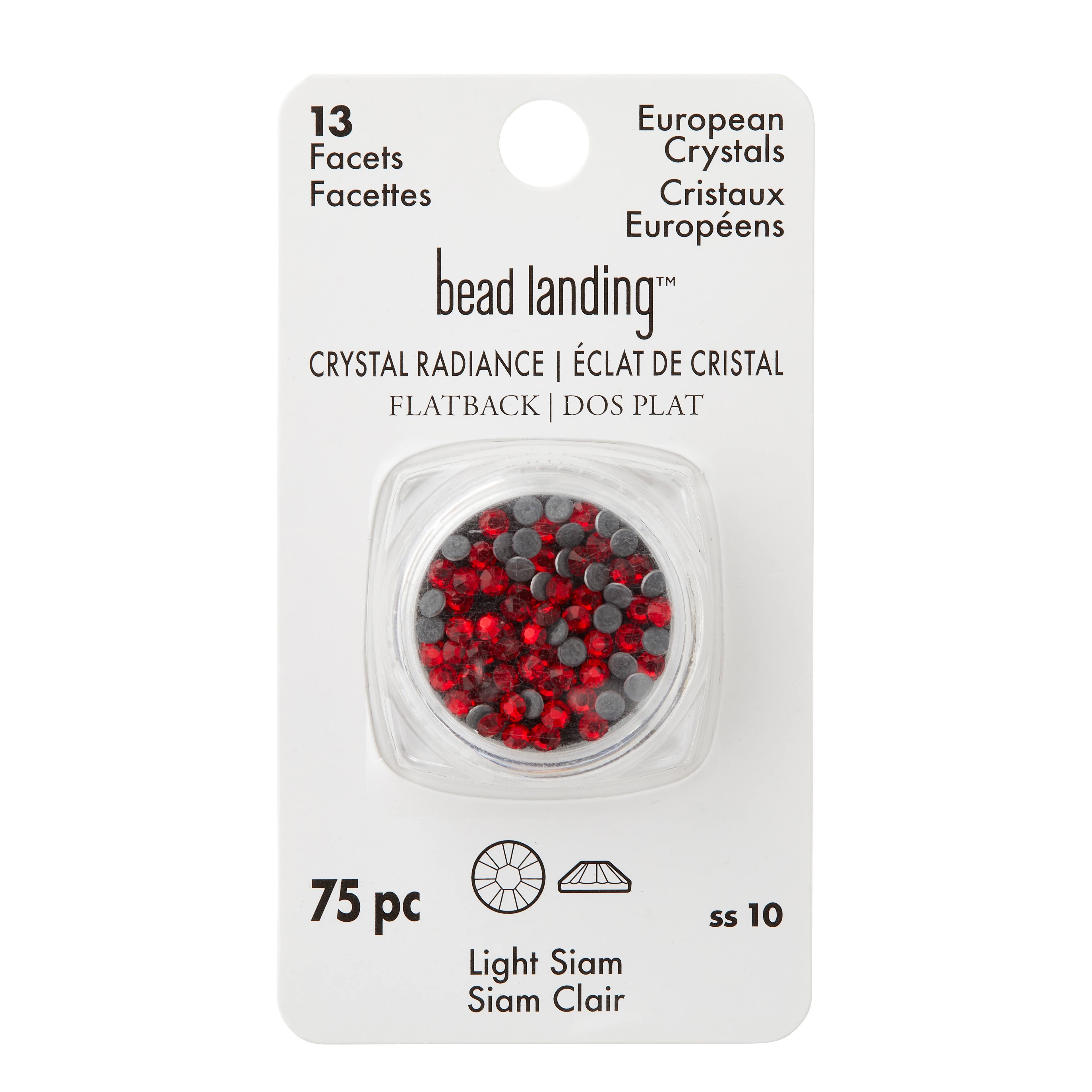 Crystal Radiance SS10 Flatback Austrian Crystals by Bead Landing™, 75ct ...