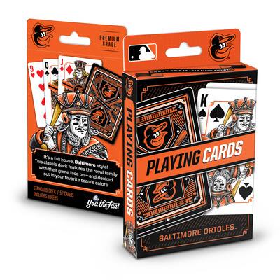 MLB Classic Series Playing Cards, Color: Baltimore Orioles | Michaels