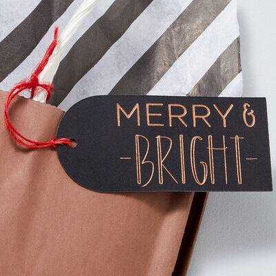 Merry and Bright Gift Tag | Michaels
