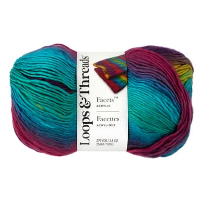 Facets™ Yarn by Loops & Threads® | Michaels