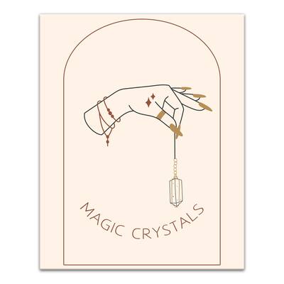 Magic Crystals 8 24" x 30" Canvas Wall Art | Michaels
