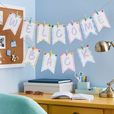 Welcome Back Paper Banner | Projects | Michaels