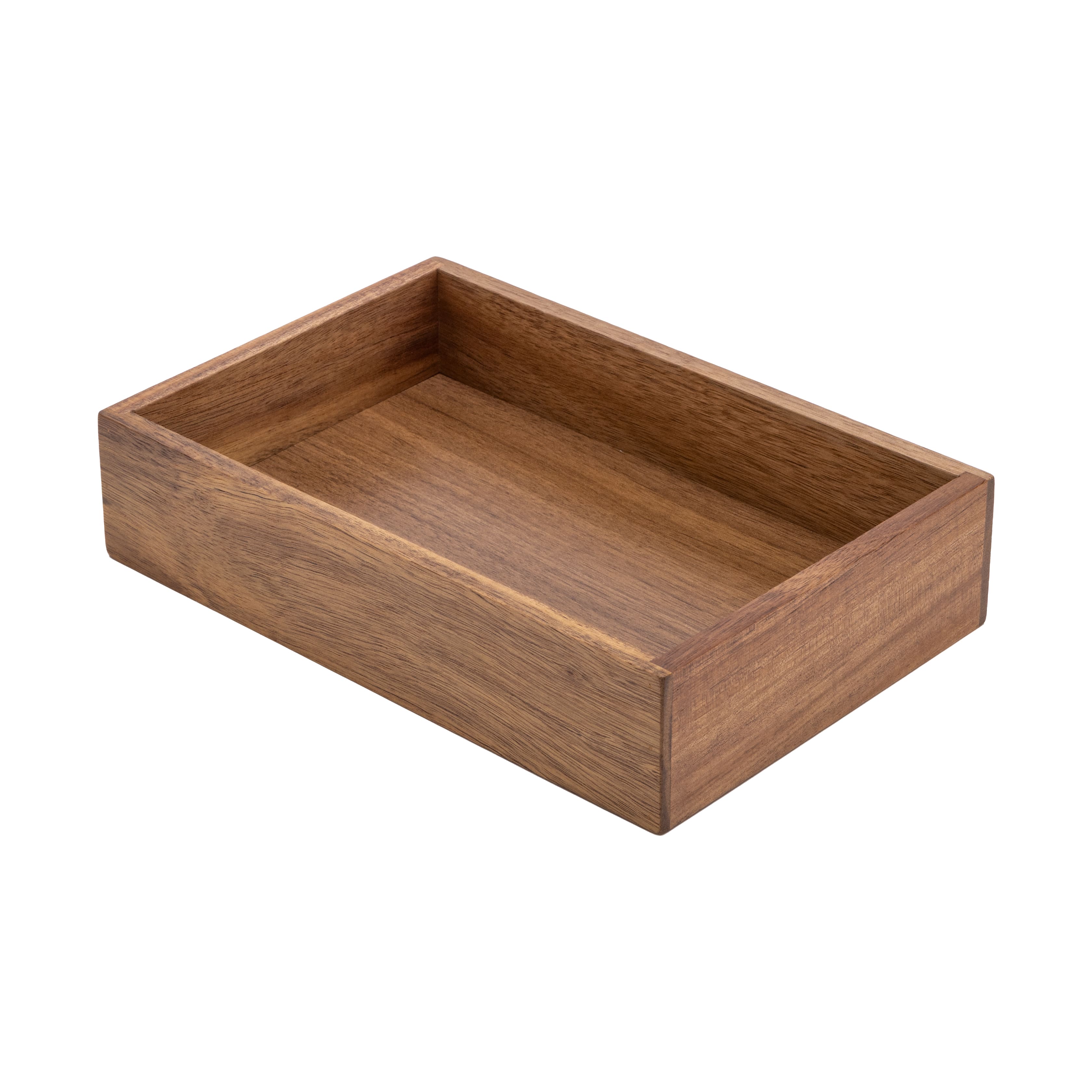 Organisateur de tiroir en bois d'acacia Seville Classics 23 x 15 x 5 cm ...