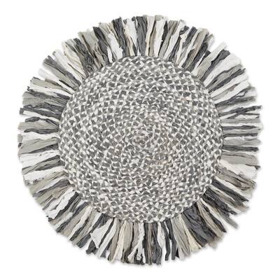 DII® Round Rag Rug, 3ft. | Michaels