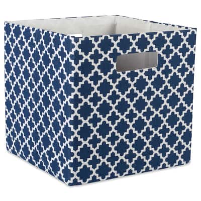 DII® 13" Polyester Lattice Storage Cube | Michaels
