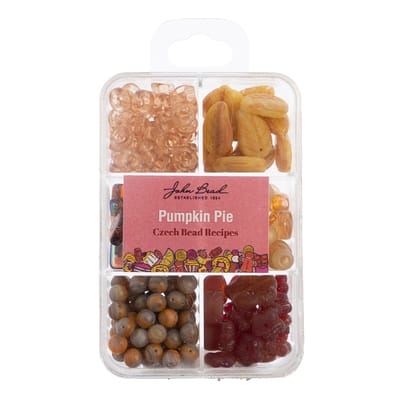 John Bead Czech Glass Recipe Box Beading Kit | Michaels