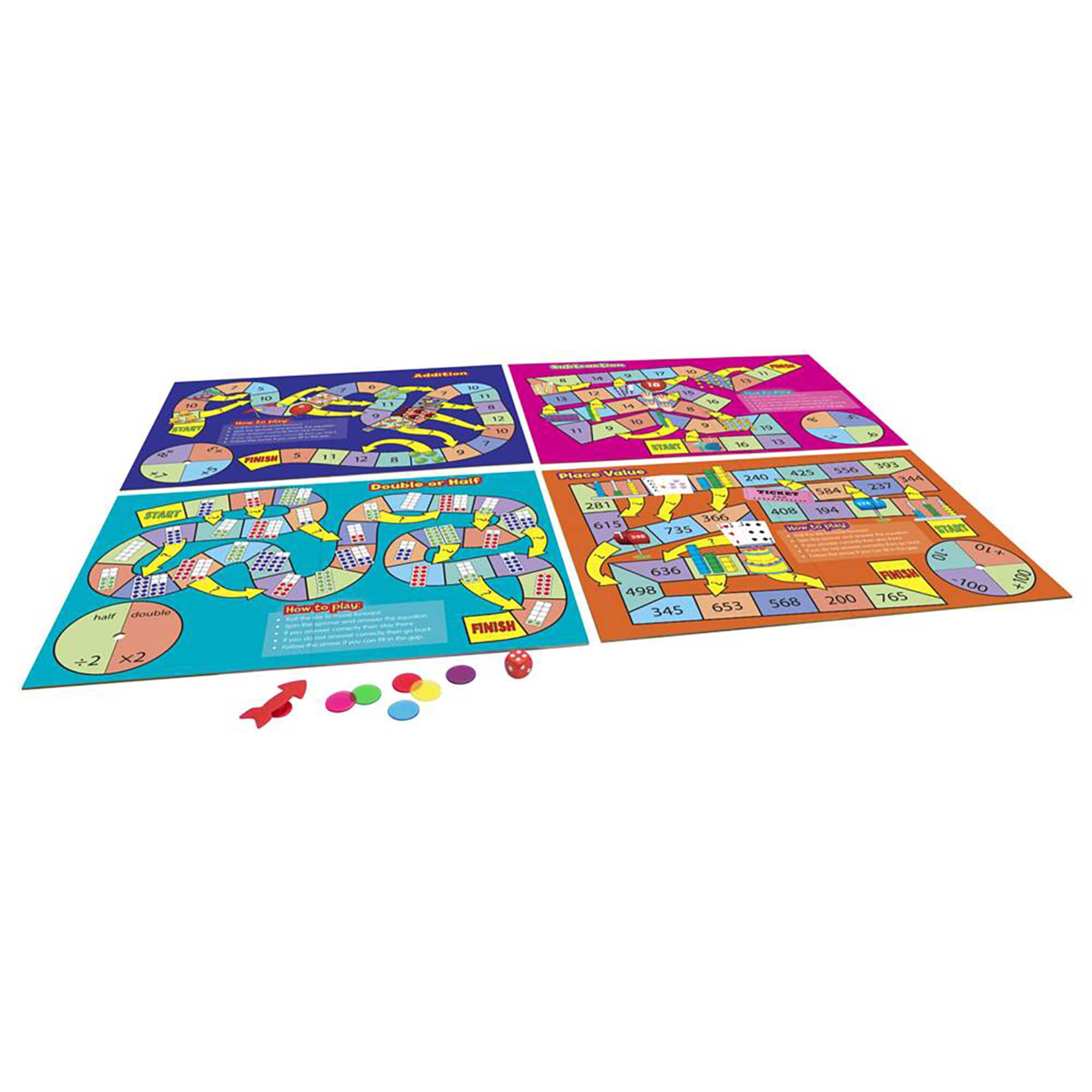 Junior Learning® Math Learning Educational Board Games | Michaels