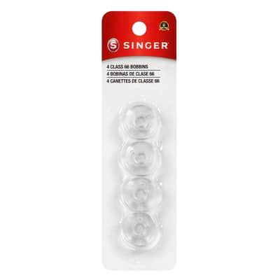 SINGER® Class 66 Transparent Bobbins, 4ct. | Michaels