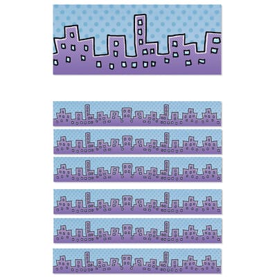 Scholastic Teaching Resources Dog Man Cityscape Trim, 216ft. | Michaels