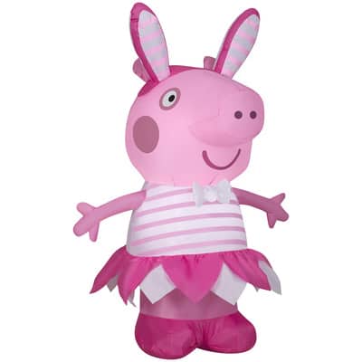 Airblown Small Peppa Pig In Easter Outfit | Michaels