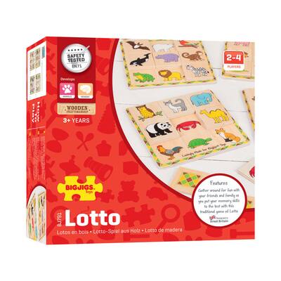 Bigjigs Toys® Wooden Lotto Game | Michaels