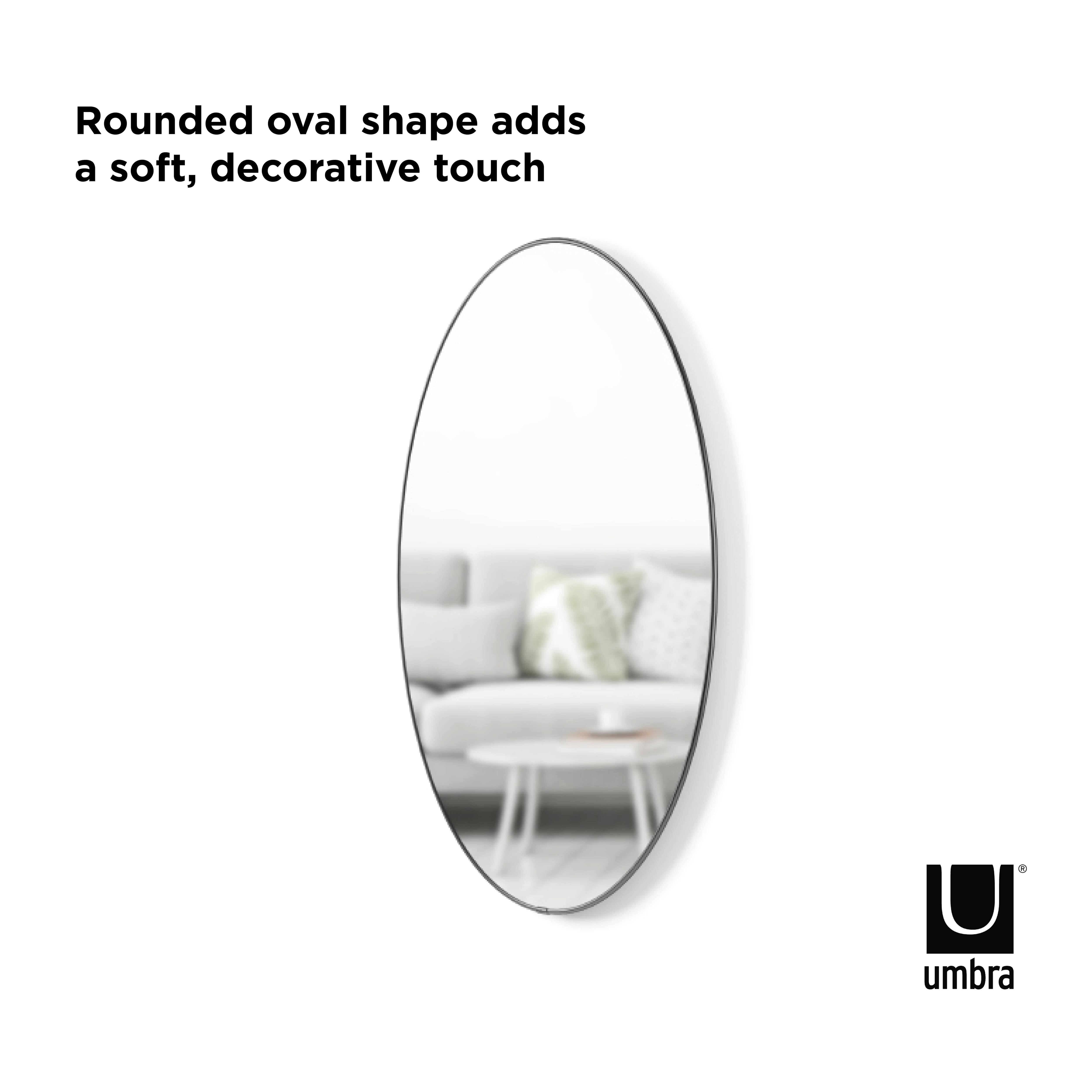 Umbra 36" Titanium Hubba Oval Mirror | Michaels