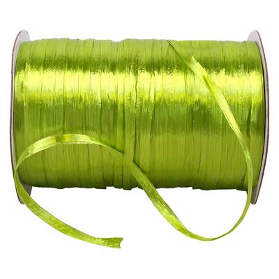 JAM Paper 1/4" Raffia Pearl Ribbon, Color: Jungle Green | Michaels