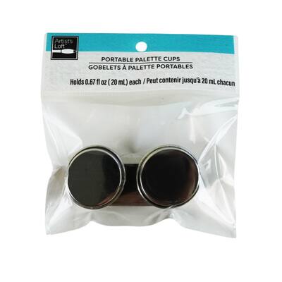 Buy in Bulk - 12 Pack: Twin Portable Palette Cup Set by Artist's Loft ...