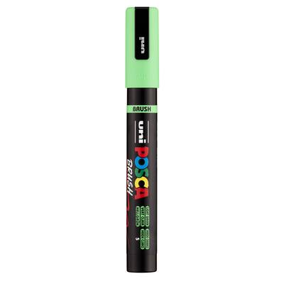 uni® POSCA® PC-5BR Water-Based Brush Tip Paint Marker, Color: Light ...