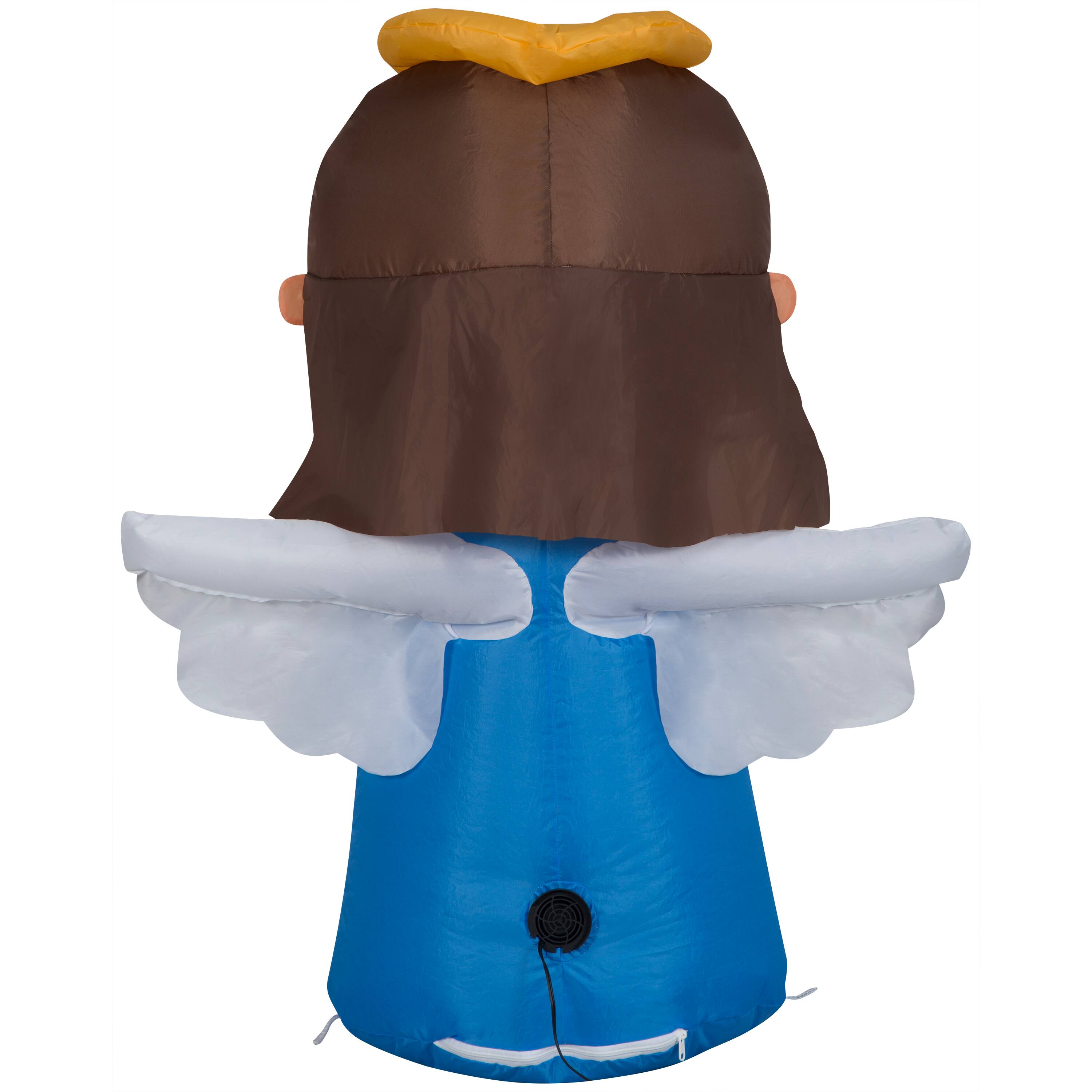 3.5ft. Airblown® Inflatable Christmas Praying Angel | Michaels