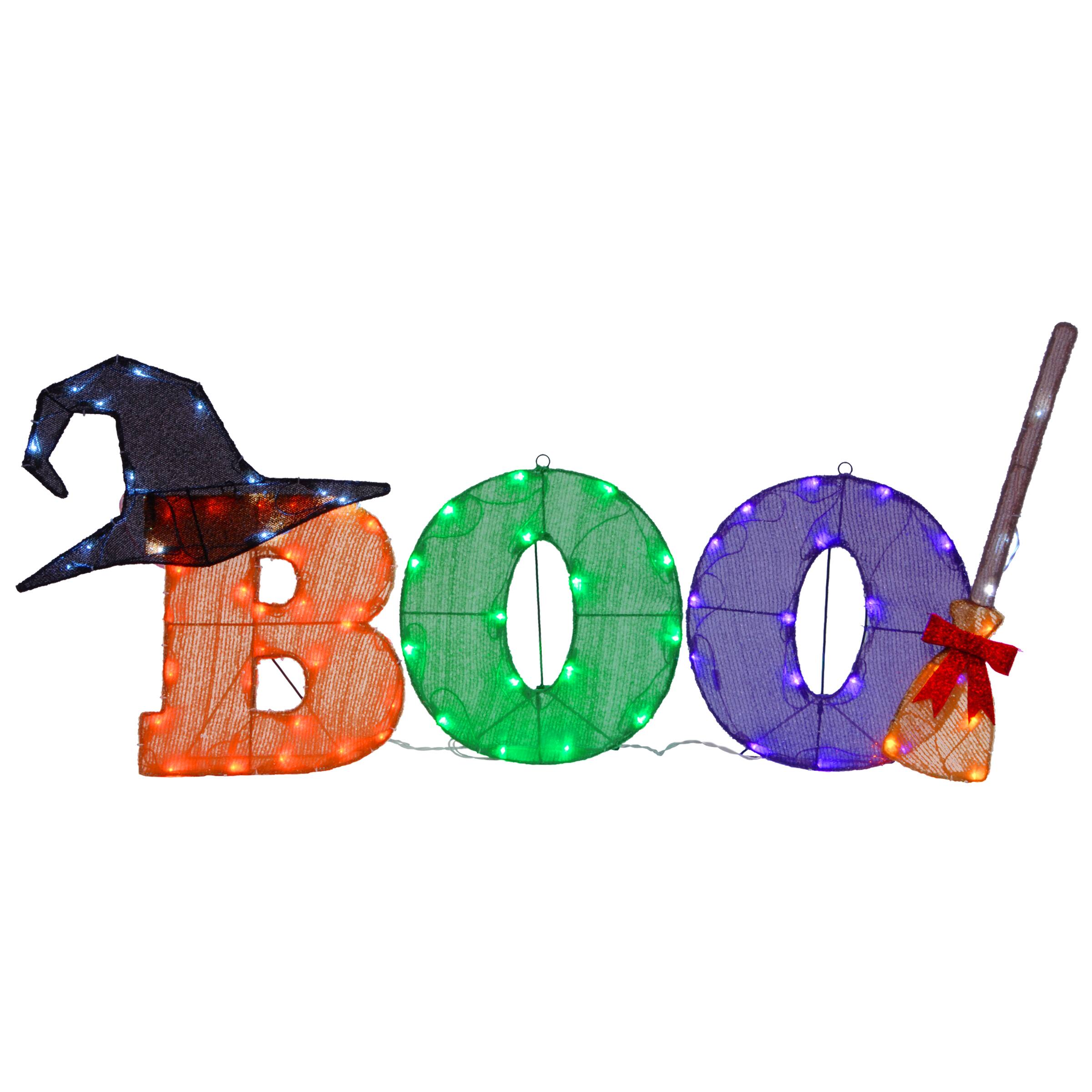 23" "BOO" Sign with LED Lights | Halloween Tabletop Decor | Michaels