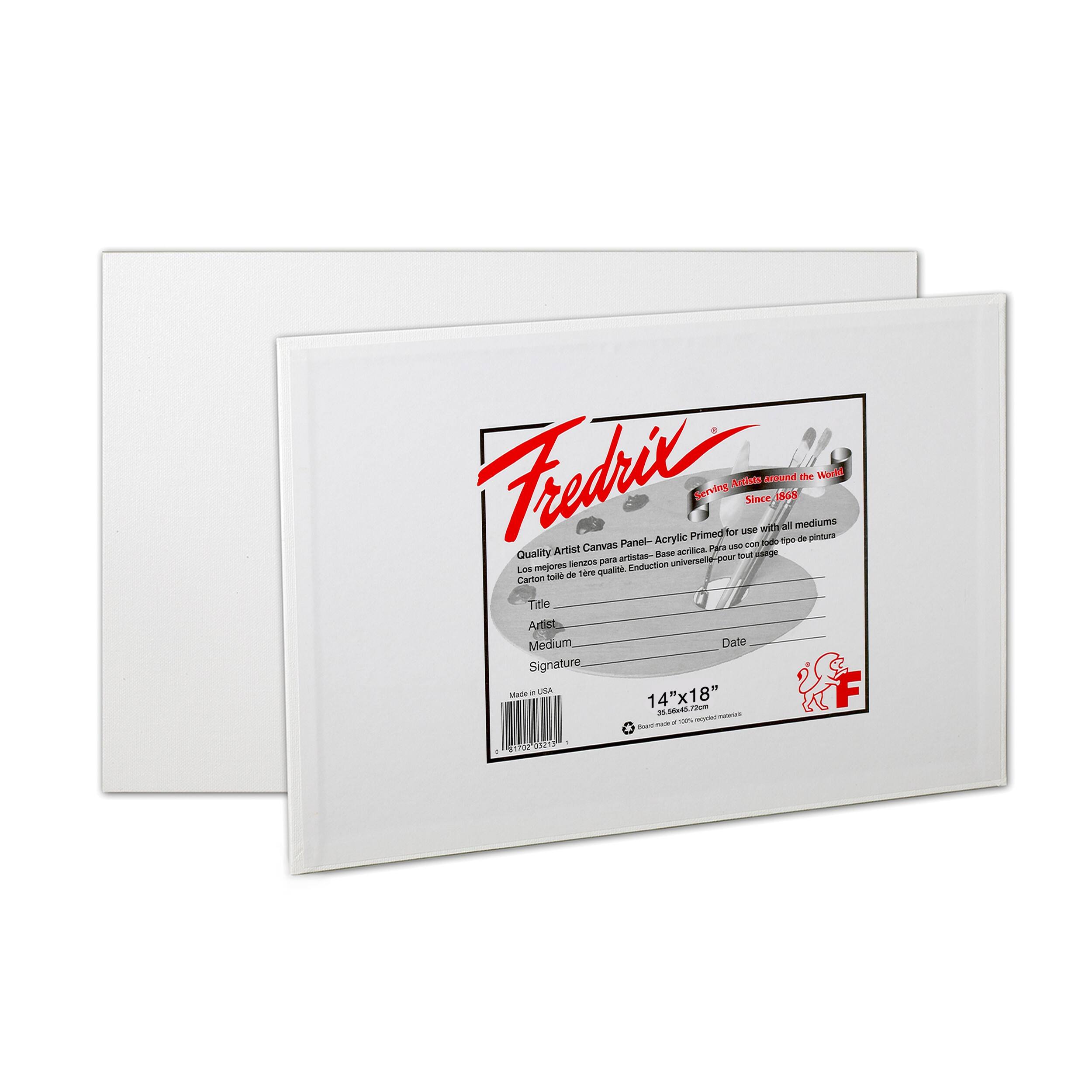 FREDRIX 12 Pack Artist Series Primed Canvas Panel | Michaels