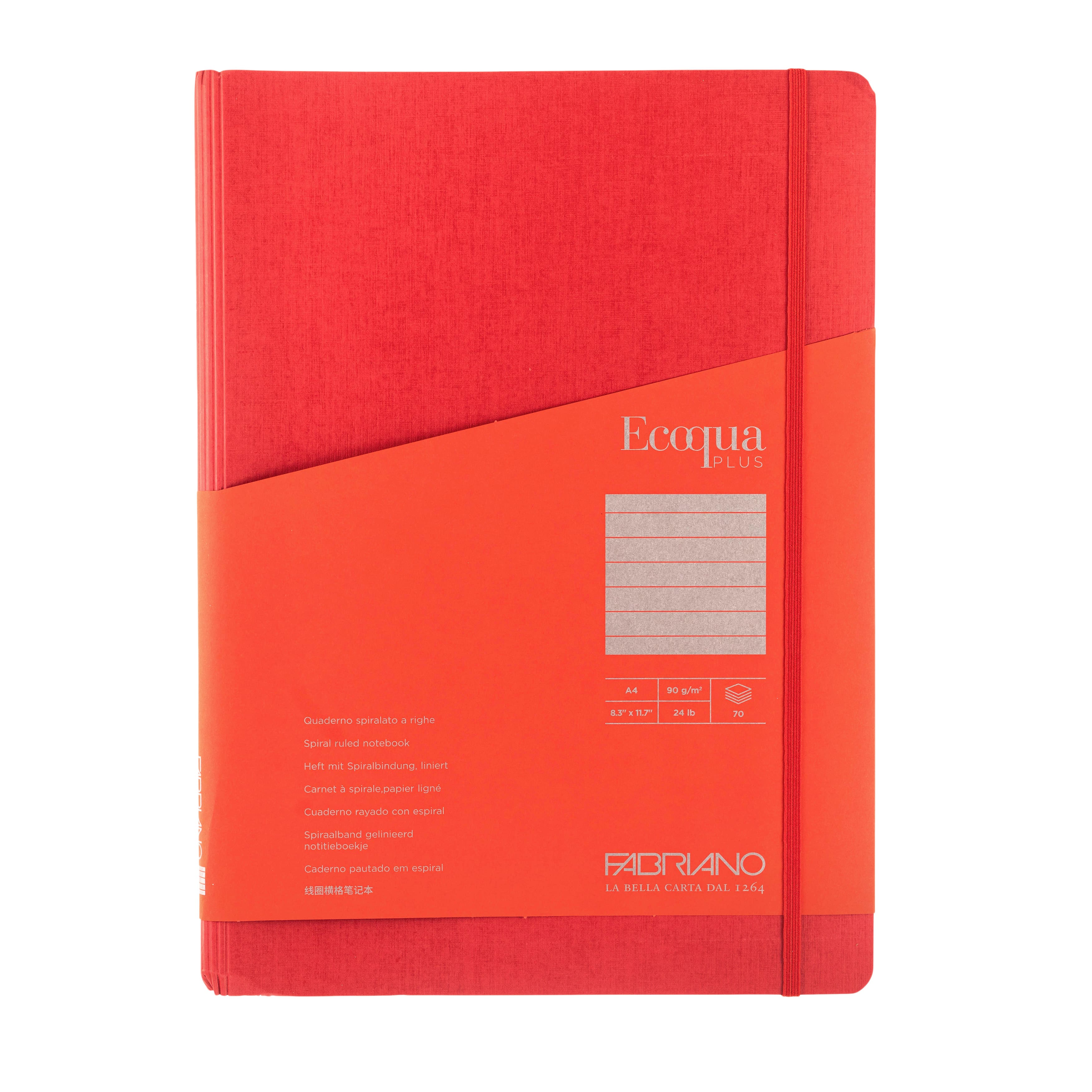 Fabriano® Ecoqua Plus A4 Lined Hidden Spiral Bound Notebook Michaels