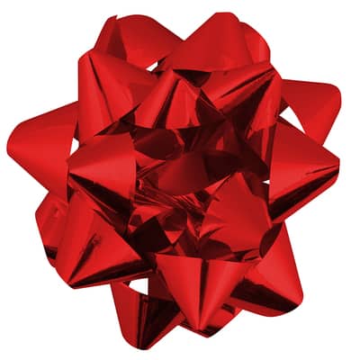 JAM Paper 13" Red Giant Gift Bow | Michaels