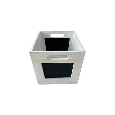 Small White Crate with Chalkboard by Ashland® | Michaels