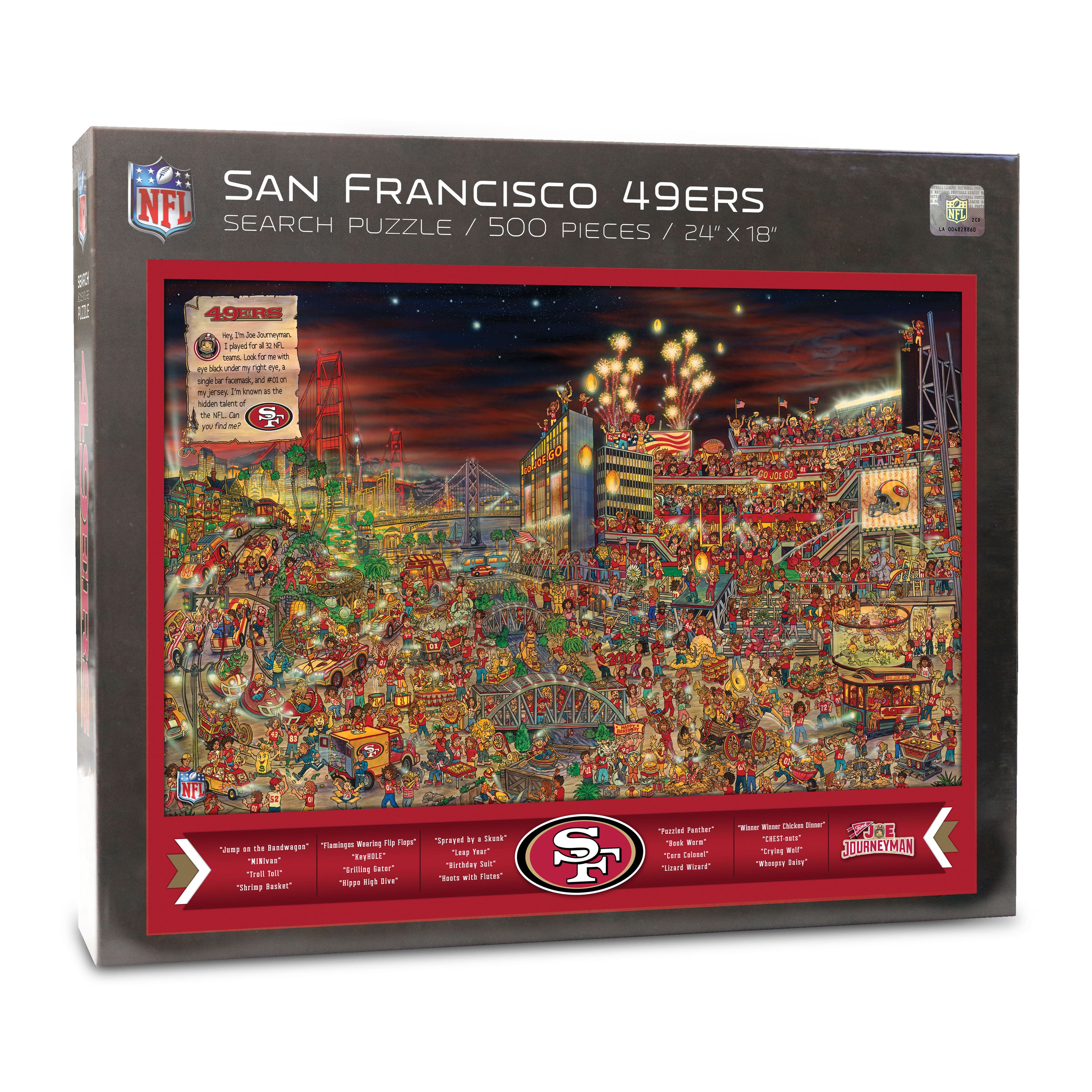 Joe Journeyman NFL 500 Piece Jigsaw Puzzle | Michaels