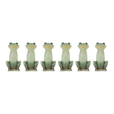 5.5" Garden Frog Figurines, 6ct. | Michaels