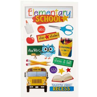 Elementary School Stickers by Recollections™ | Michaels