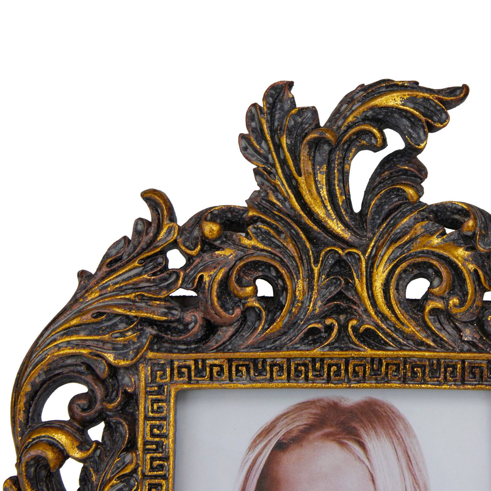 3 Pack Brass Polystone Traditional Photo Frames | Michaels